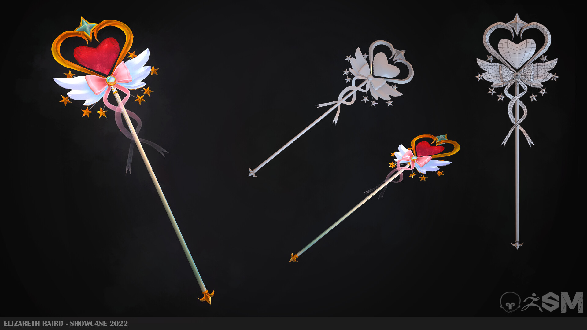 ArtStation - Magical Girl Staff - A Remake