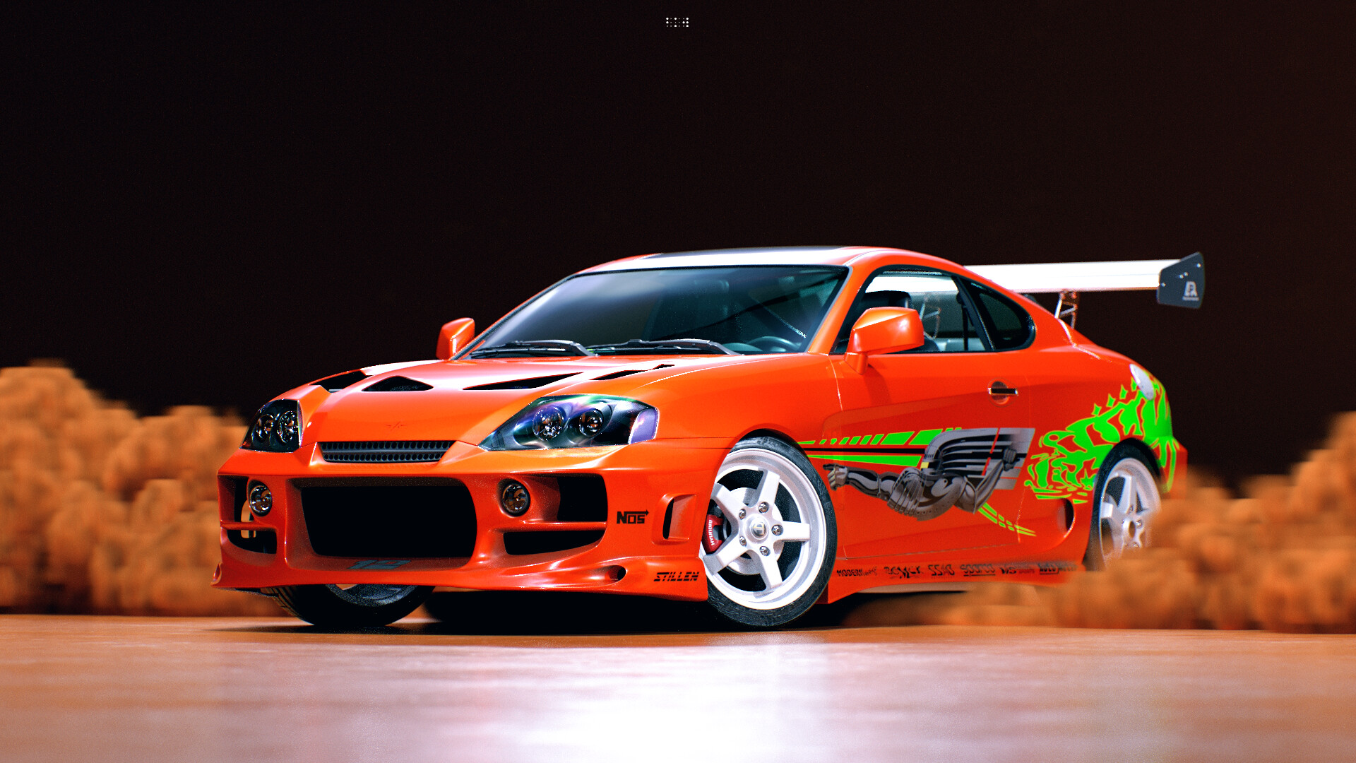 ArtStation - Hyundai Fast and Furious Bomex Tiburon 2.7 GT V6