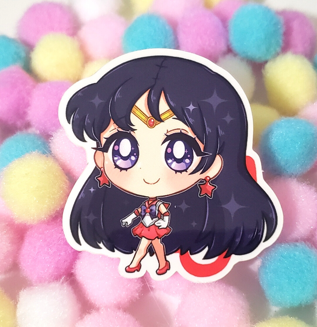 ArtStation - Sailor Mars Sticker