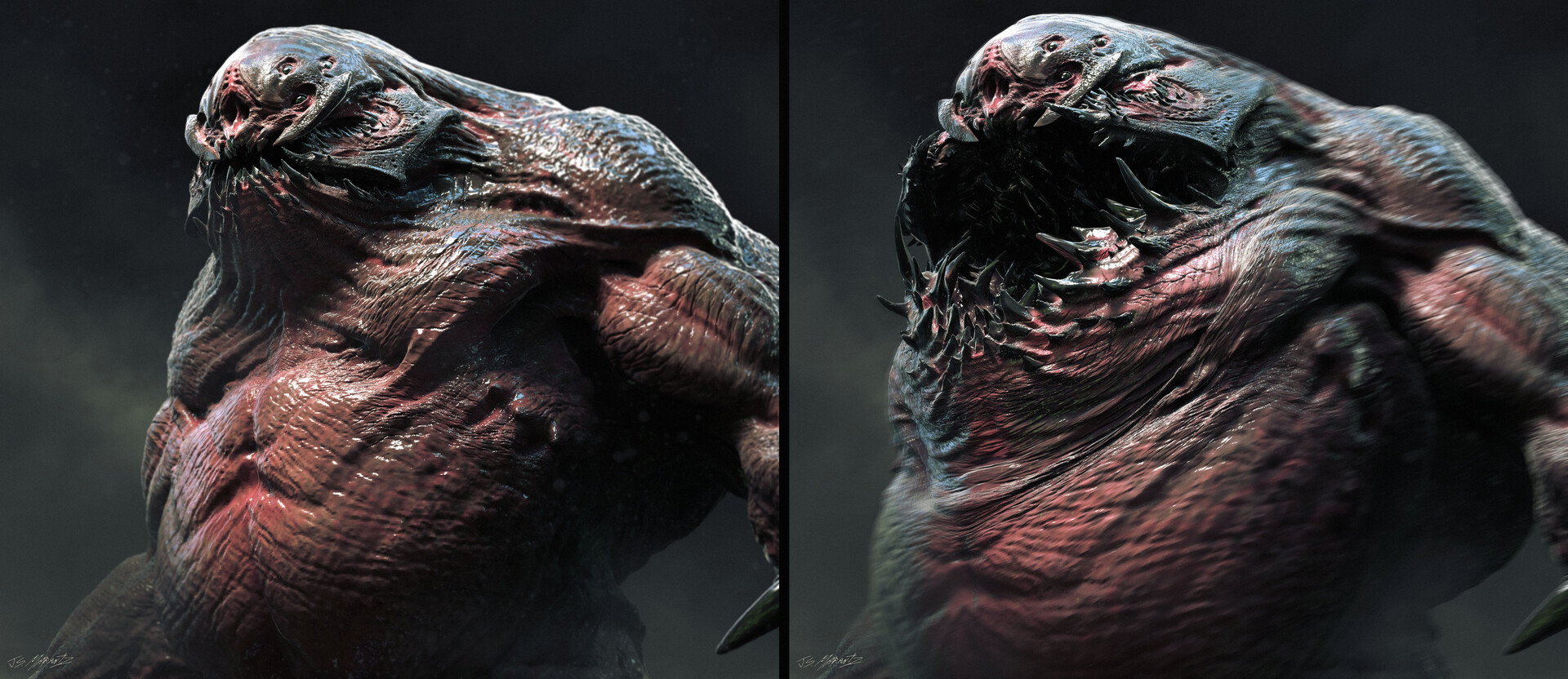 Jerad S. Marantz - BEASTIE! Creature design for a canceled project