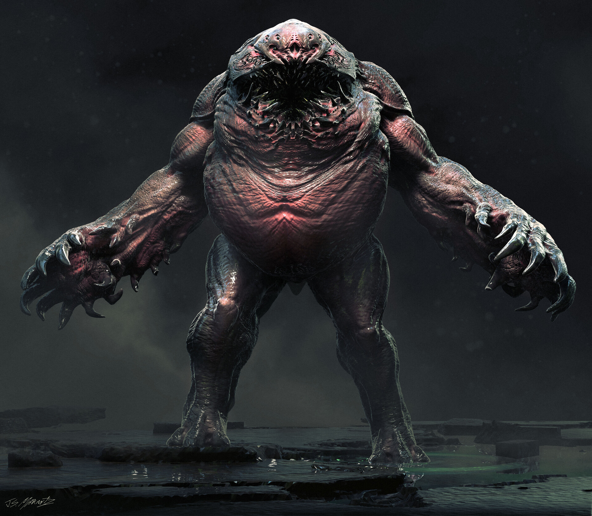 Jerad S. Marantz - BEASTIE! Creature design for a canceled project