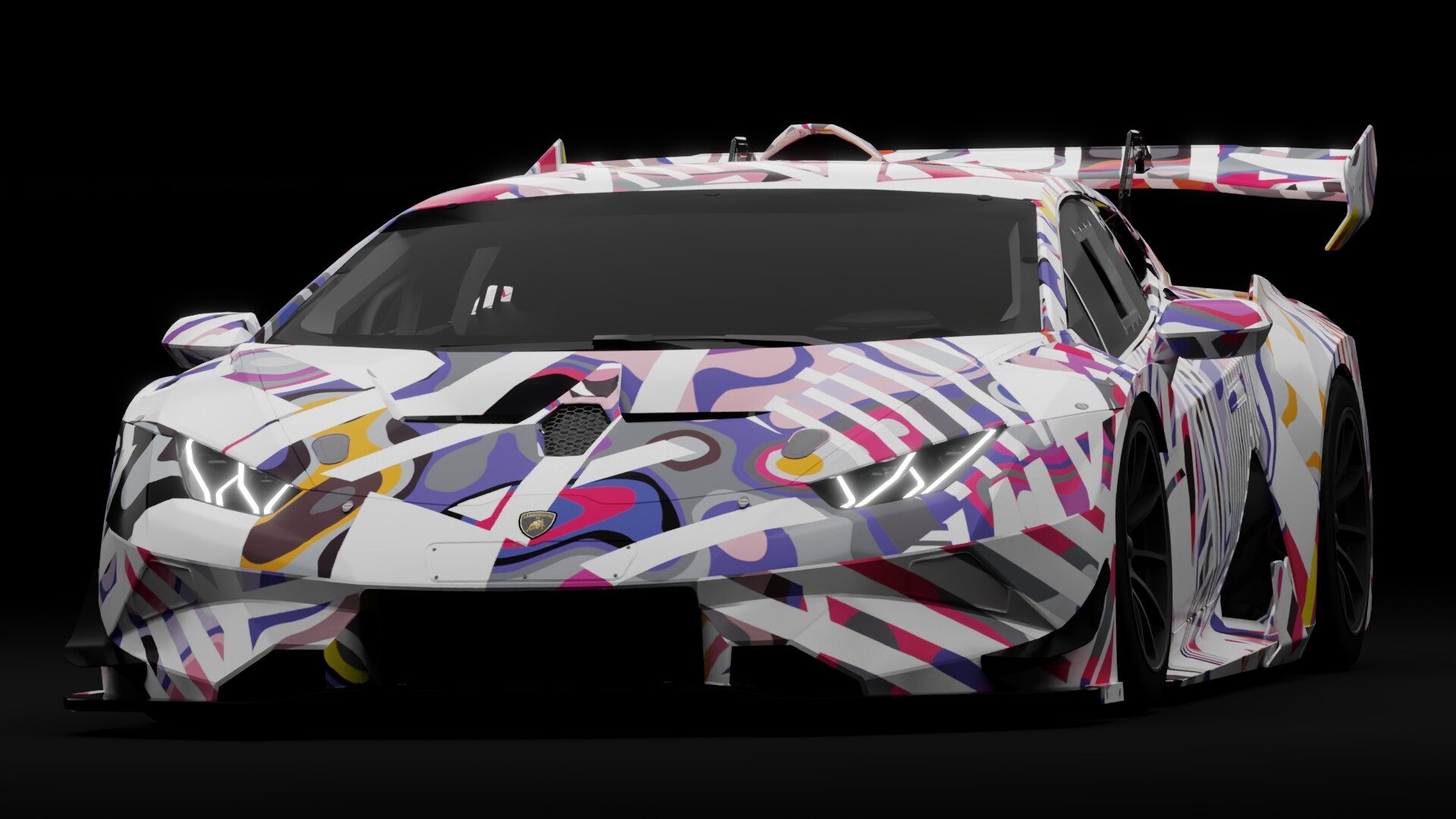 ArtStation - Lamborghini Super Trofeo HONGROWORKS concept livery