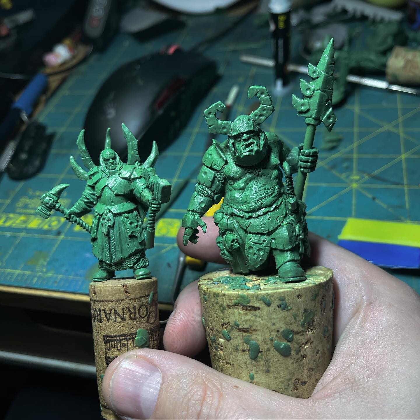 ArtStation - miniatures - hand sculpted