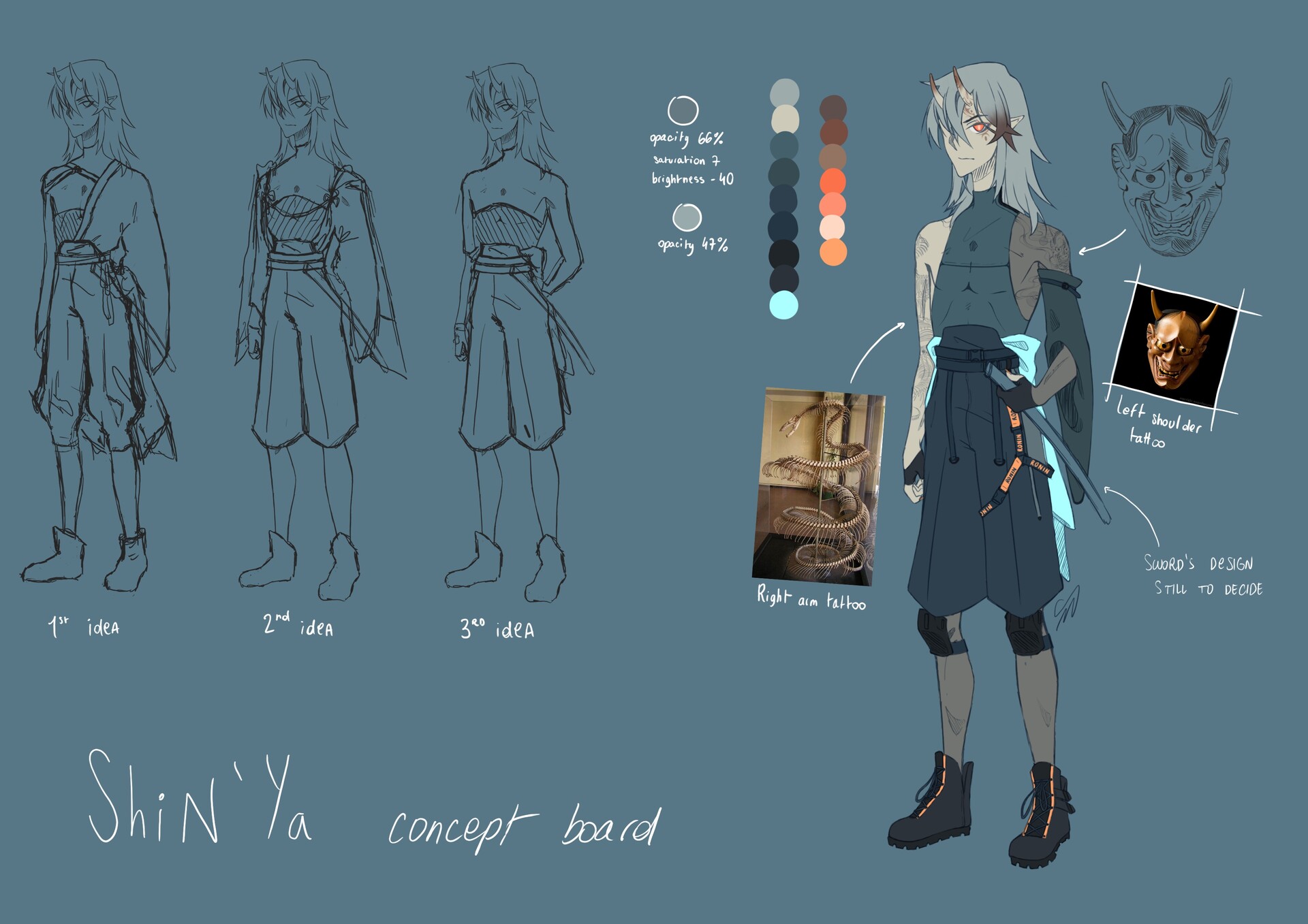 ArtStation - Shin’Ya redesign