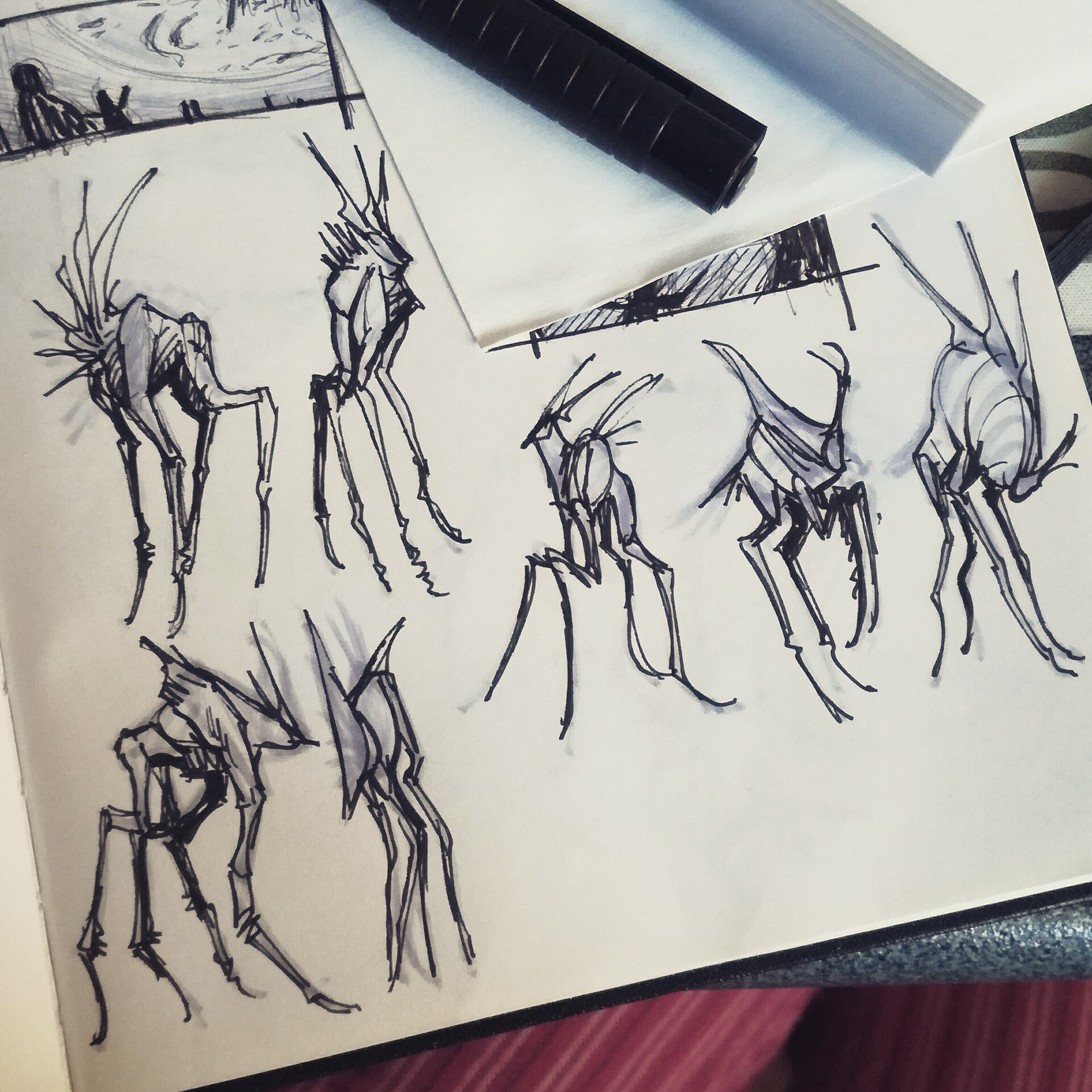 ArtStation - Random old sketches