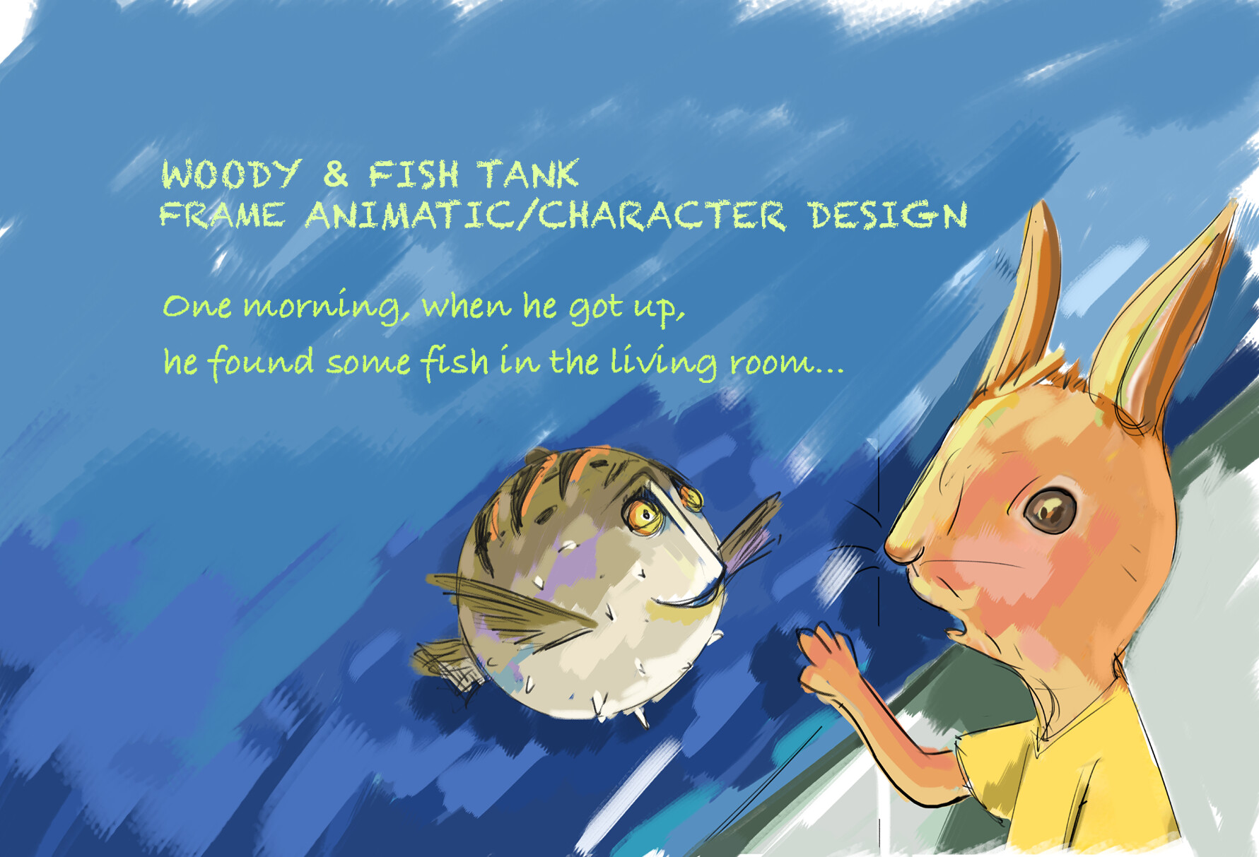 ArtStation - WOODY & FISH 1