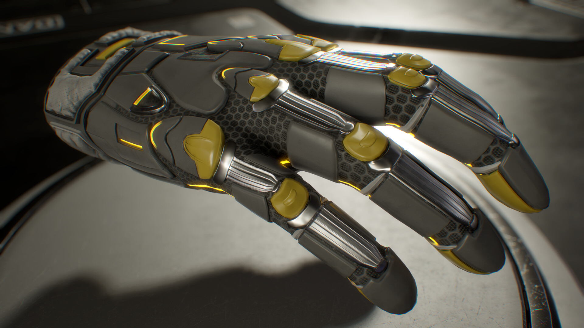 David Moral - Sci-Fi Robotic Hand