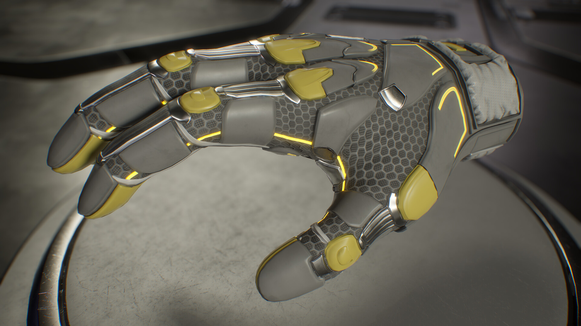 David Moral - Sci-Fi Robotic Hand