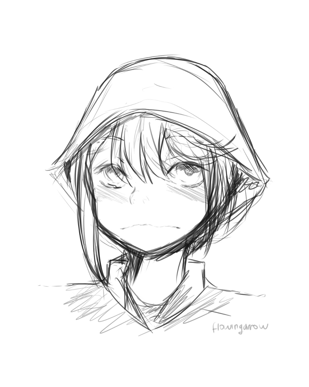 Anime Tomboy Drawing