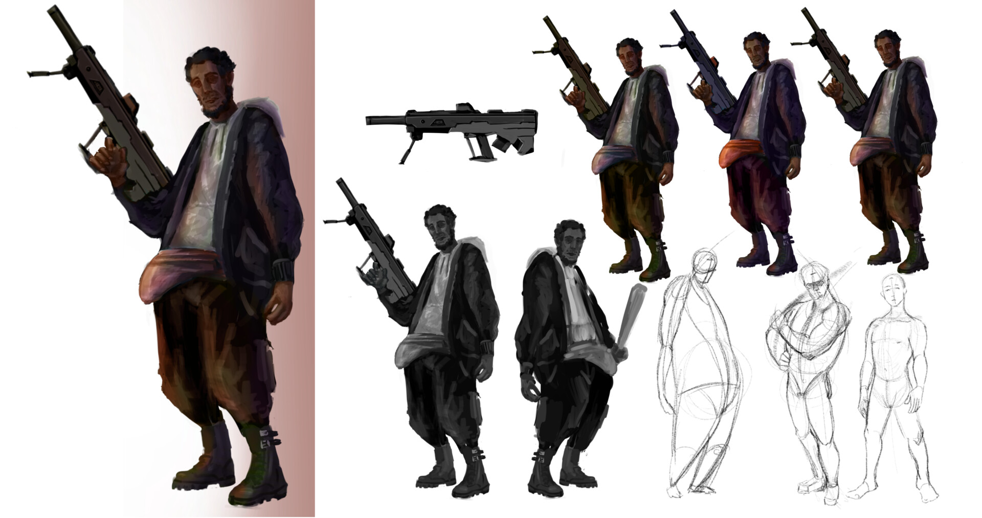 ArtStation - Urban soldier