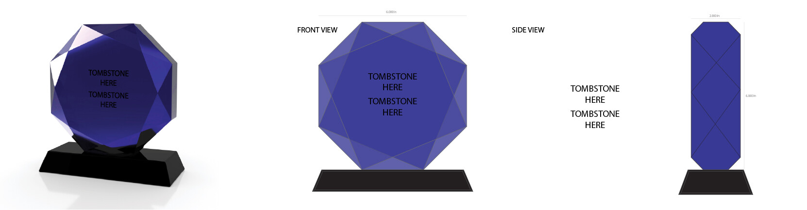 ArtStation - 2D Layout and 3D rendered trophy sample