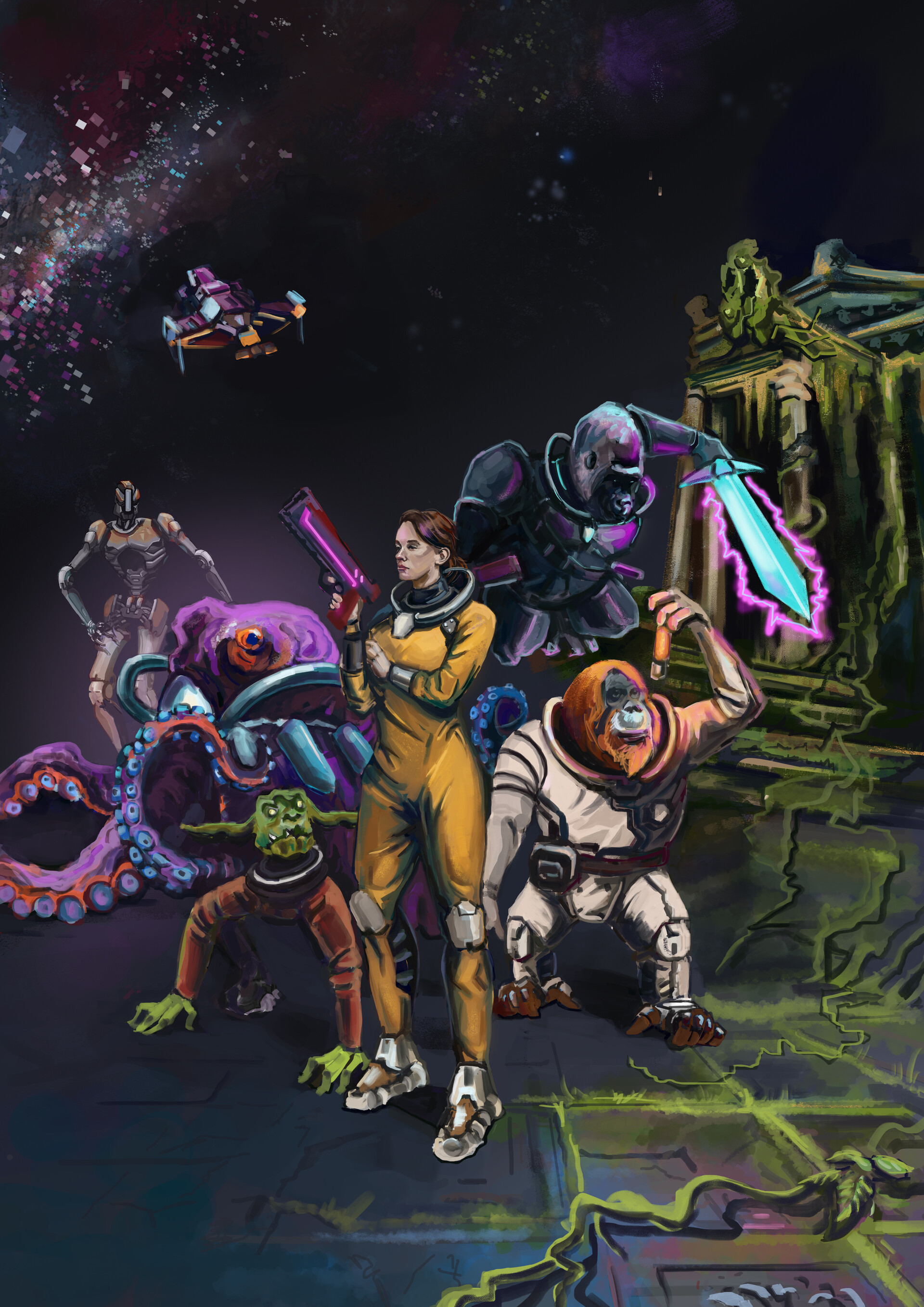 ArtStation - SAPIENCE (by Brian Leybourne) work