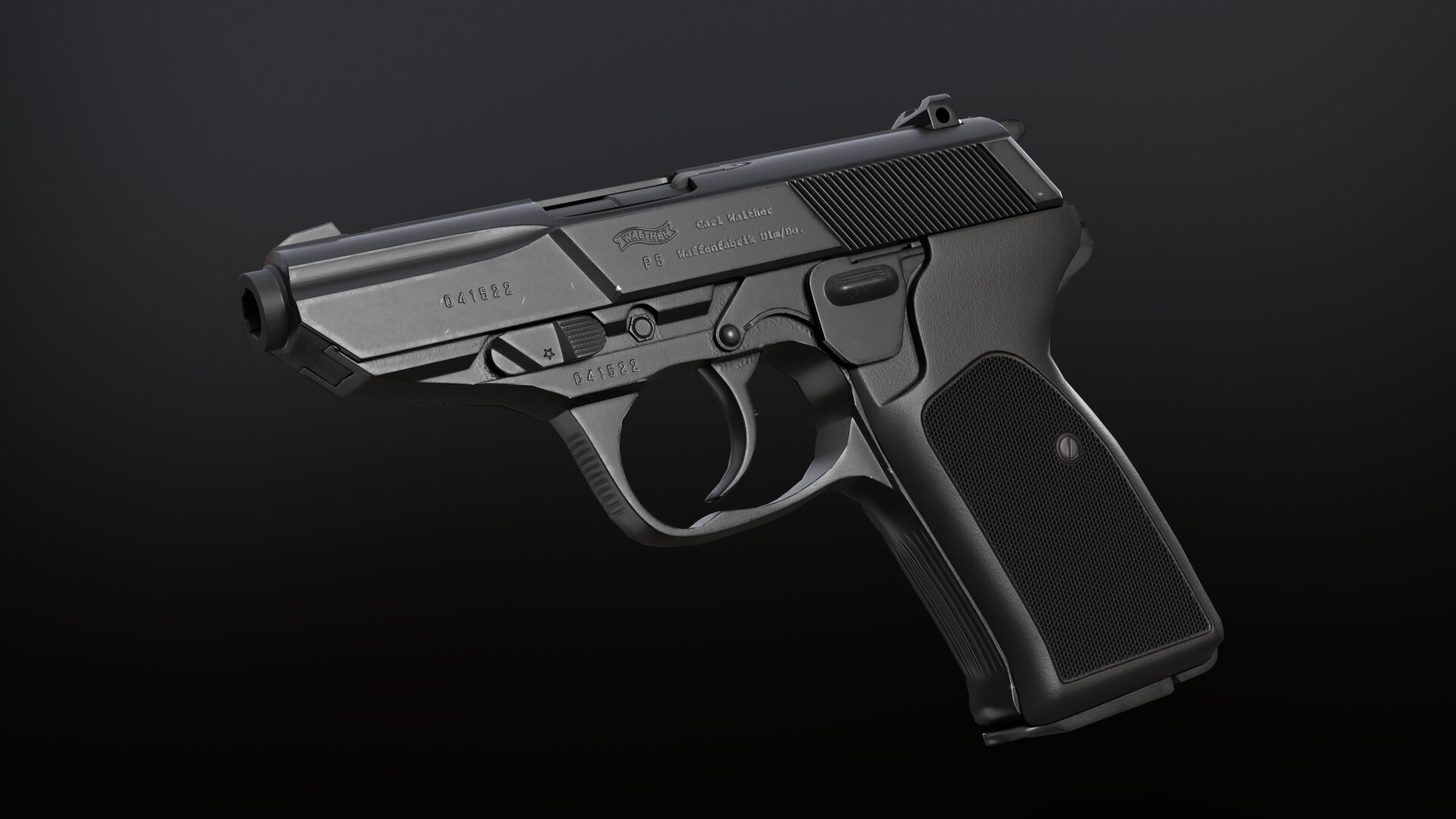 ArtStation - Walther P5 compact