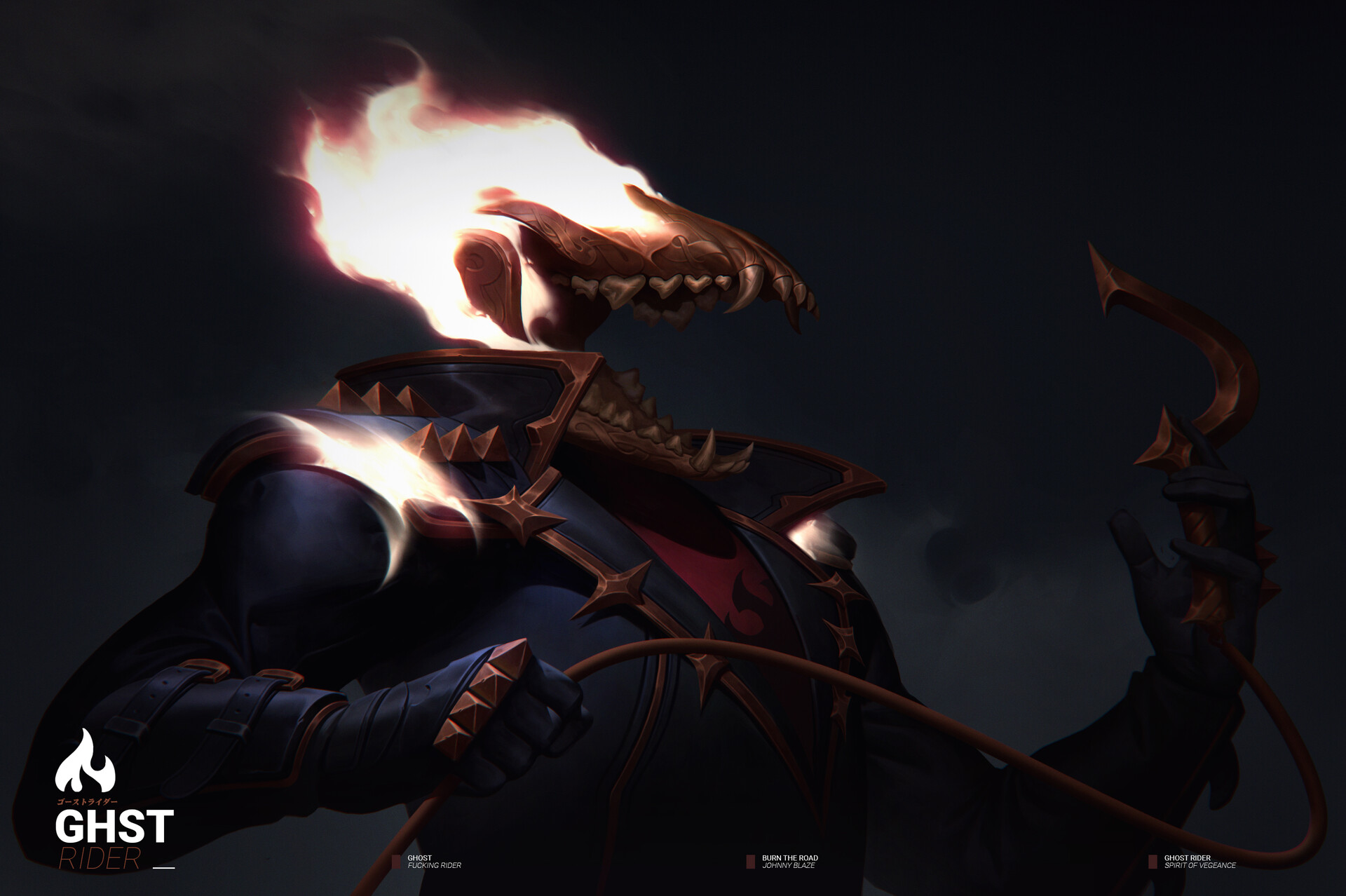 ArtStation - GHOST RIDER fanart