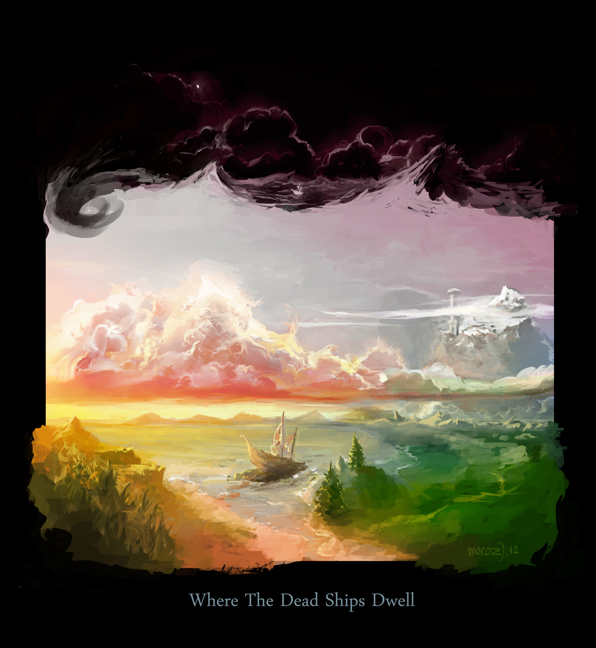 ArtStation - Where the Dead Ships Dwell