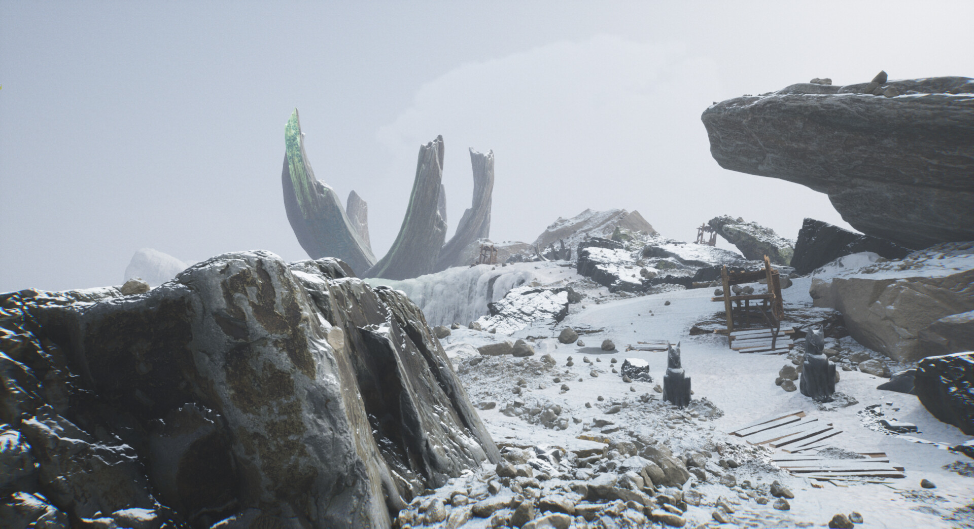 ArtStation - Snow Land Unreal Engine 5 - Tutorial