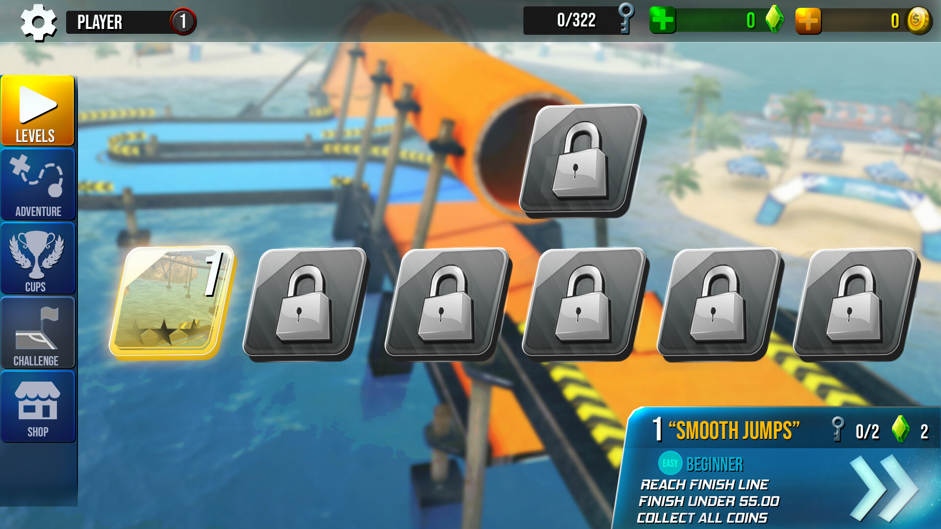 ArtStation - CAR STUNT UI