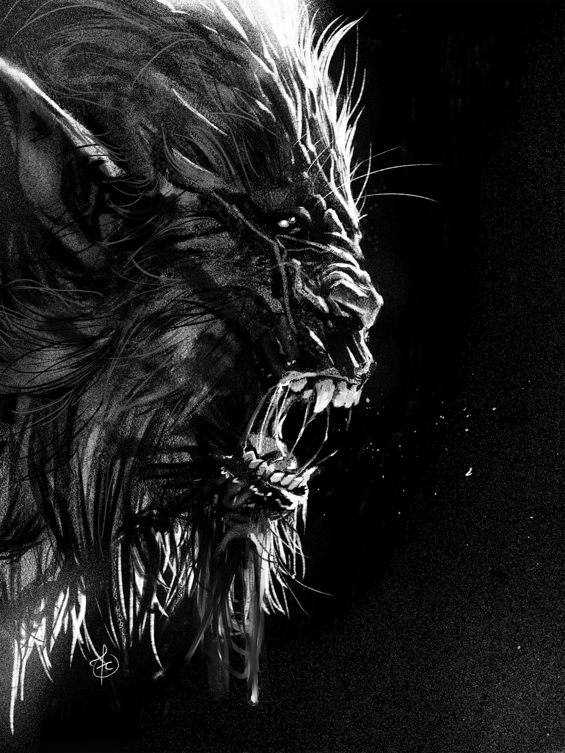 ArtStation - Werewolf
