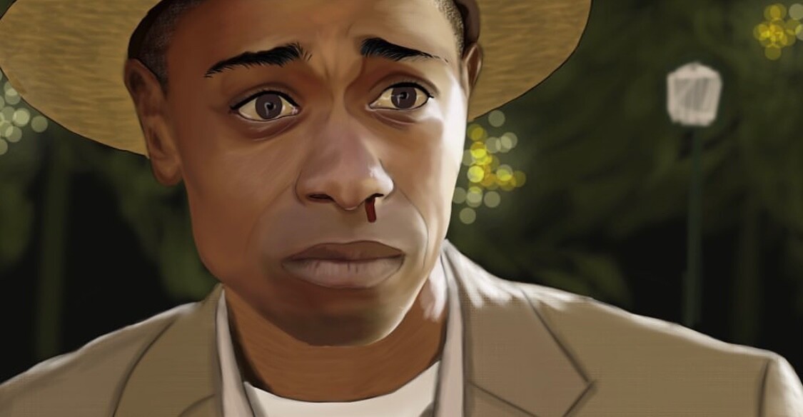 ArtStation - Andre Logan King from “Get out” movie
