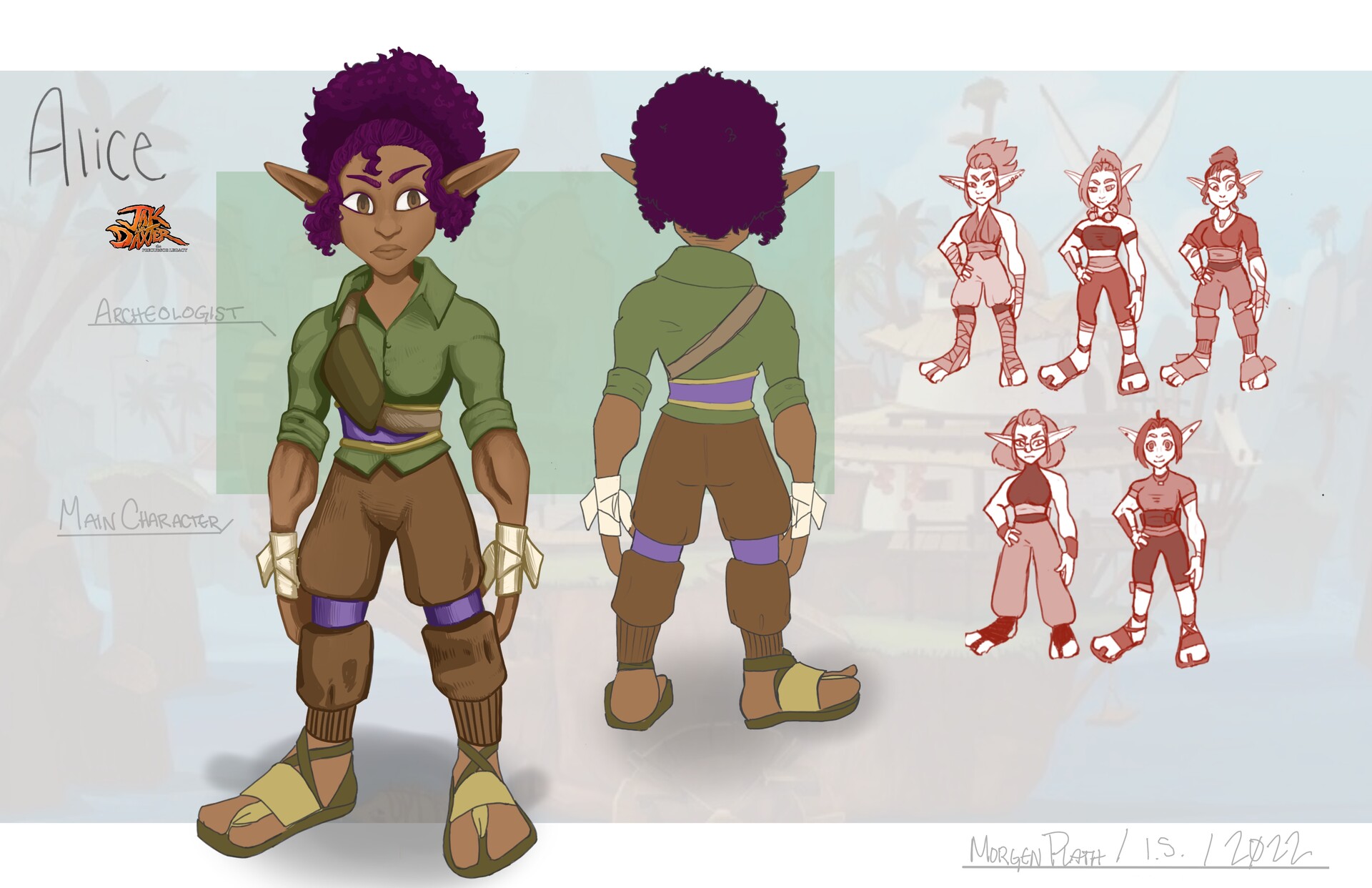 ArtStation - Jak and Daxter Character Design