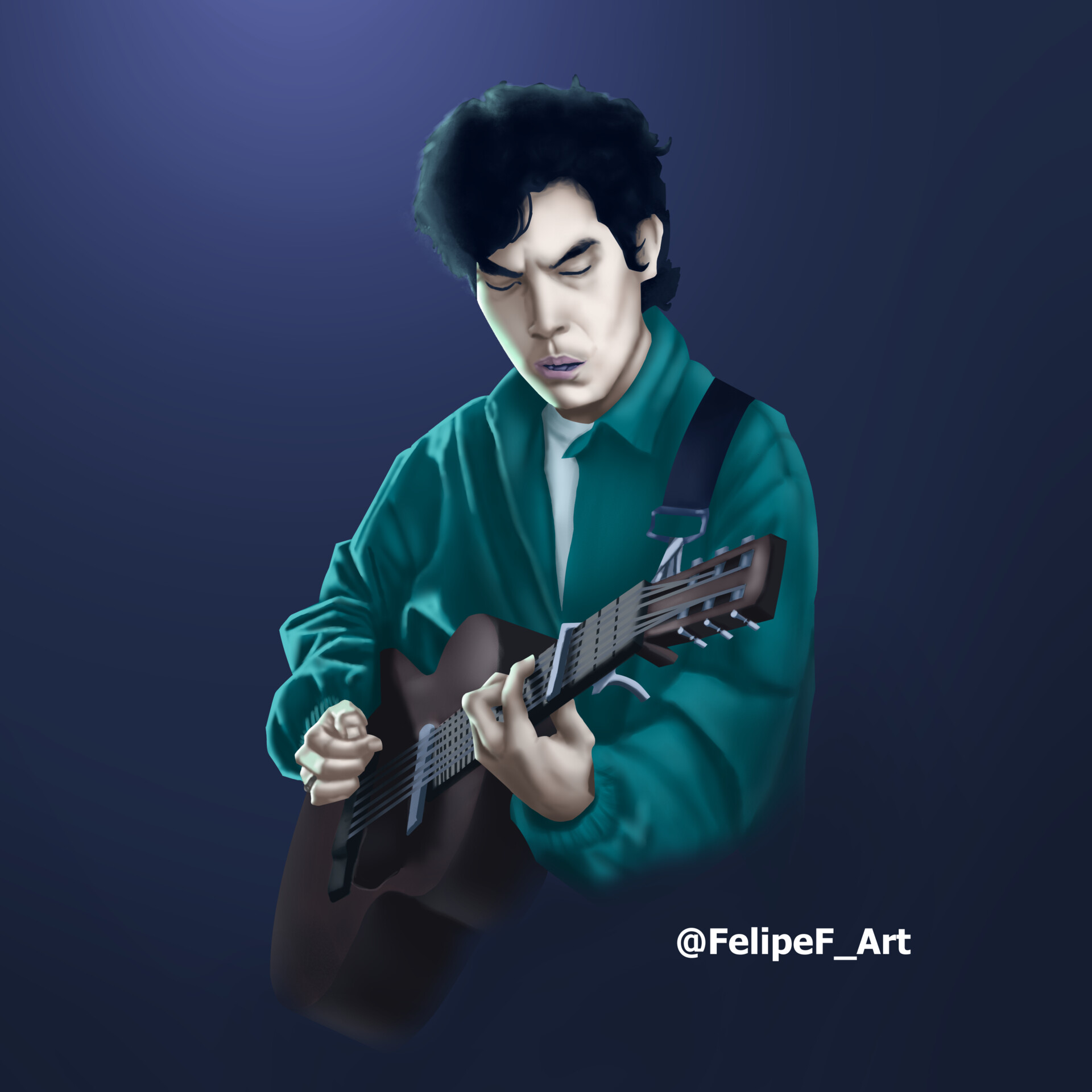 ArtStation - Digital illustration of Ed Maverick