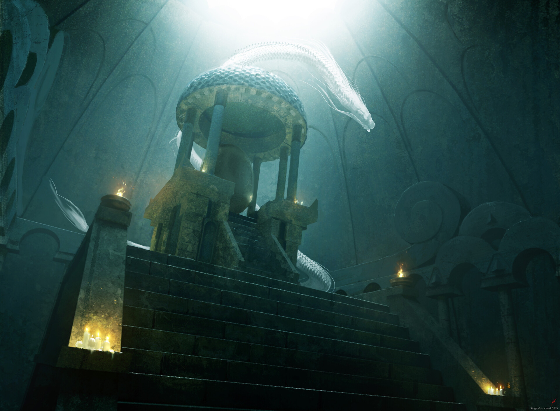 ArtStation - Dragon Temple