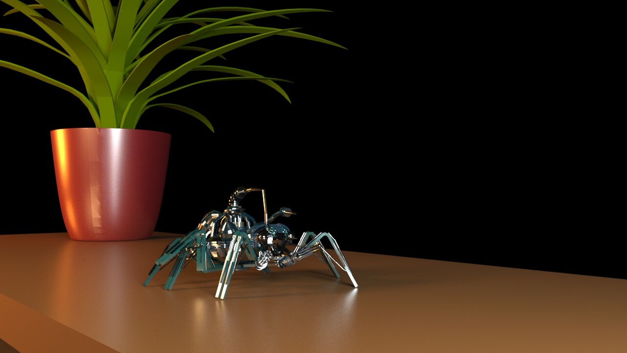ArtStation - Spider Animation & Render