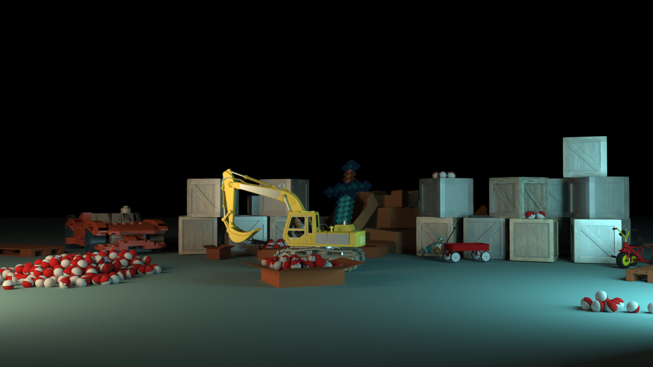 ArtStation - Video Game Factory • Animation, Lighting & Render