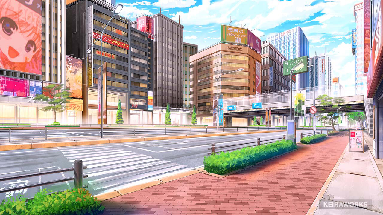 ArtStation - Japan Street