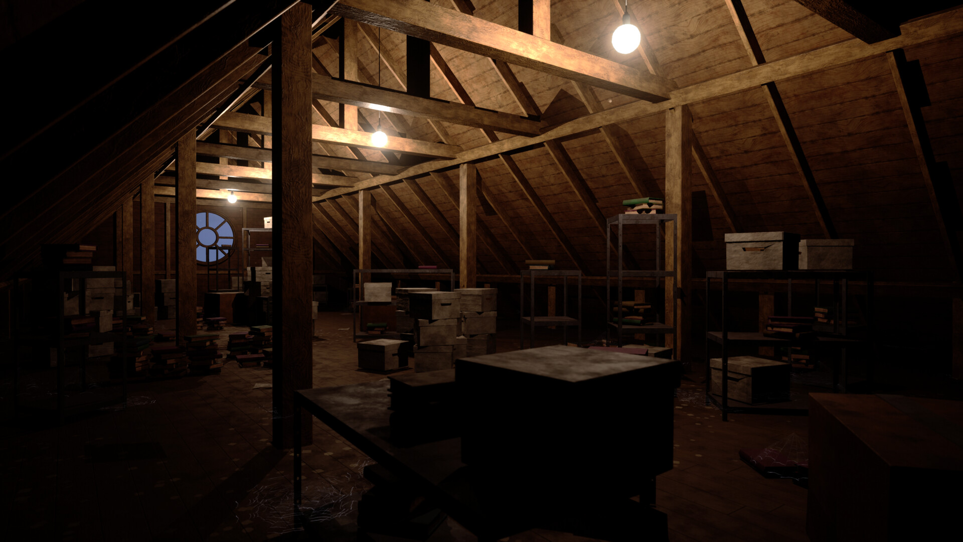 ArtStation - UE5 Procedural Attic Generator