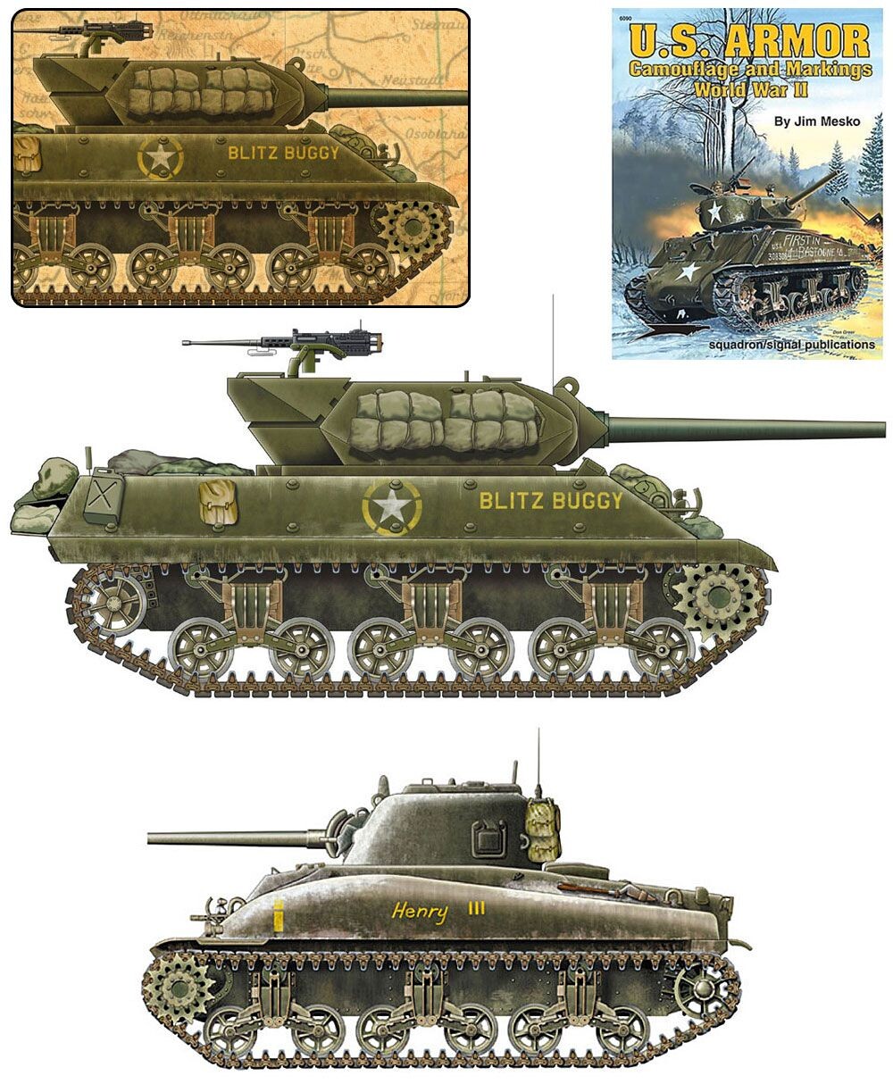 ArtStation - U.S. Armor Camouflage and Markings World War II