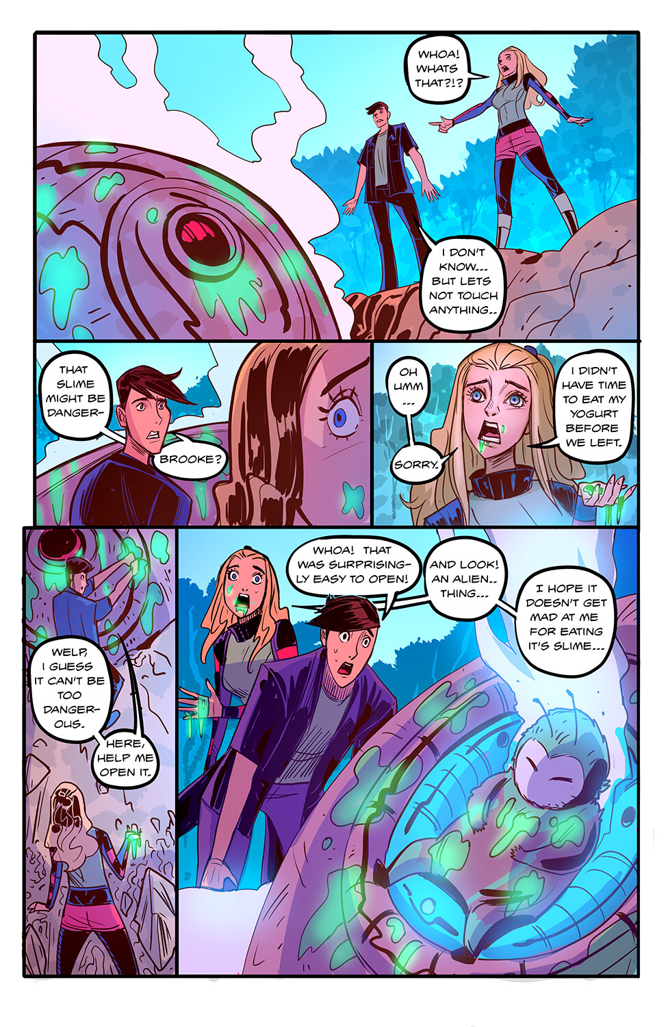 Dave CaveDraws - Warped! Comic book