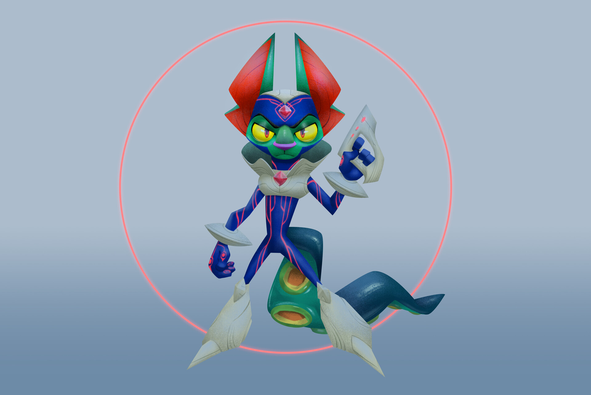 ArtStation - Alien Cat