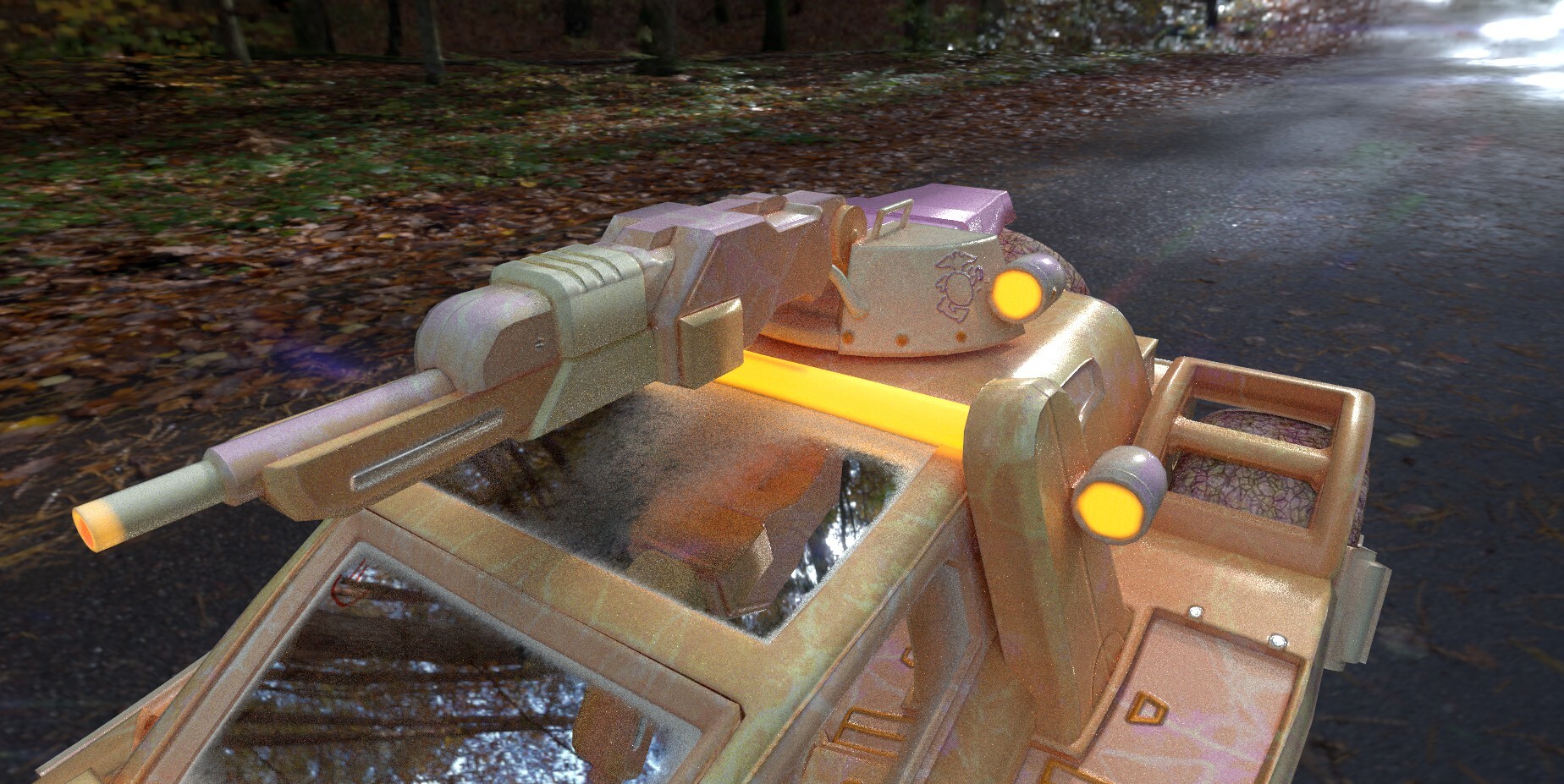 ArtStation - BILLYE & MANDY MONSTER TRUCK