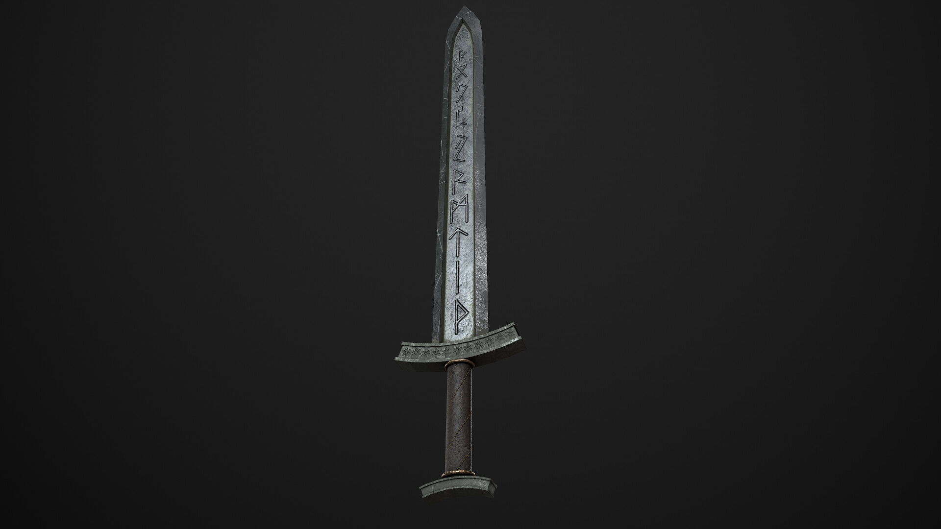 ArtStation - sword modeling & texturing