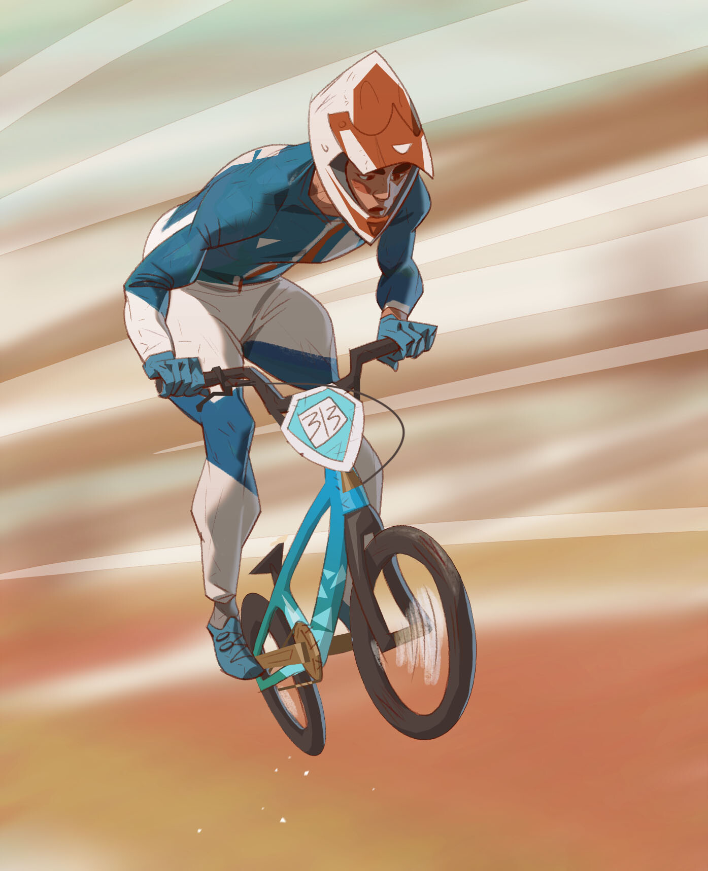 ArtStation - a certain bmx racer