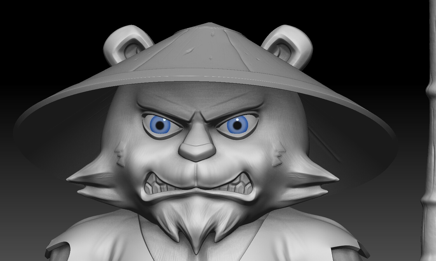 ArtStation - stylized panda warrior