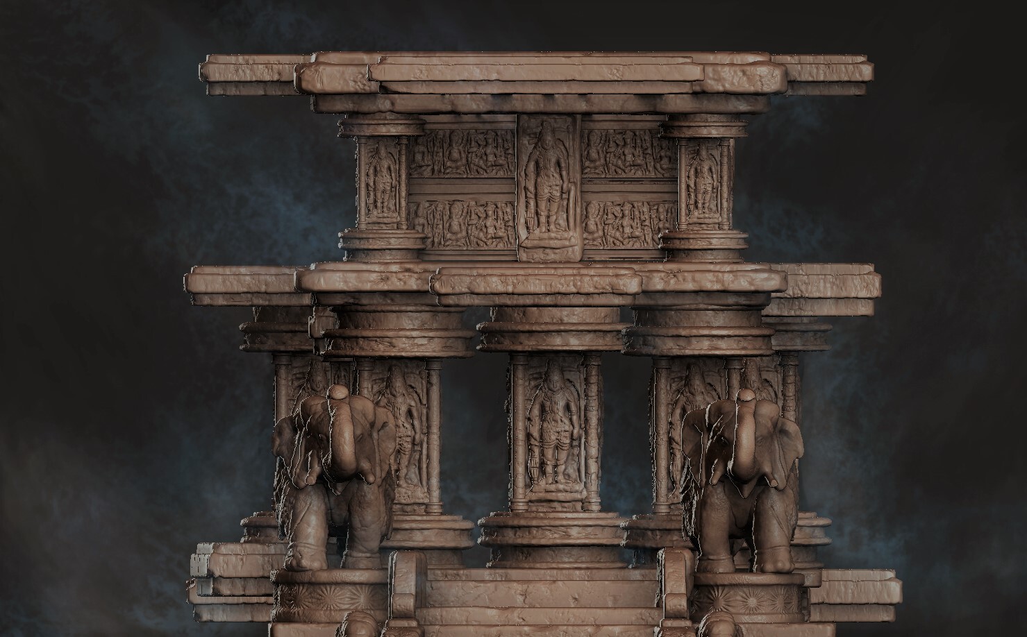 ArtStation - India - Ancient Temple