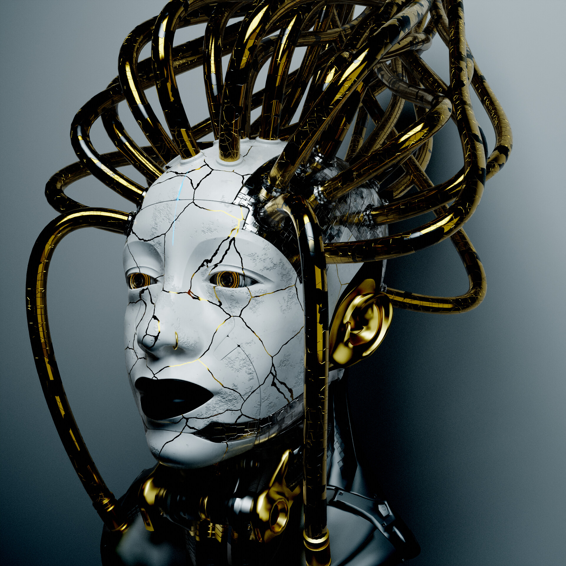 ArtStation - SK Cyborg Model 1001