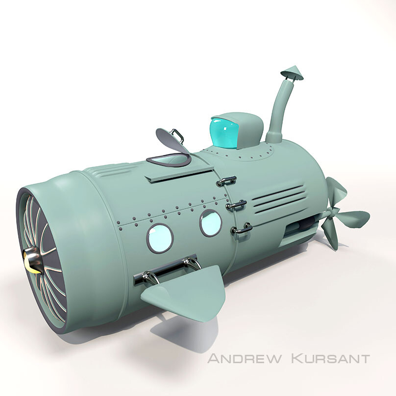 ArtStation - U-boat toy