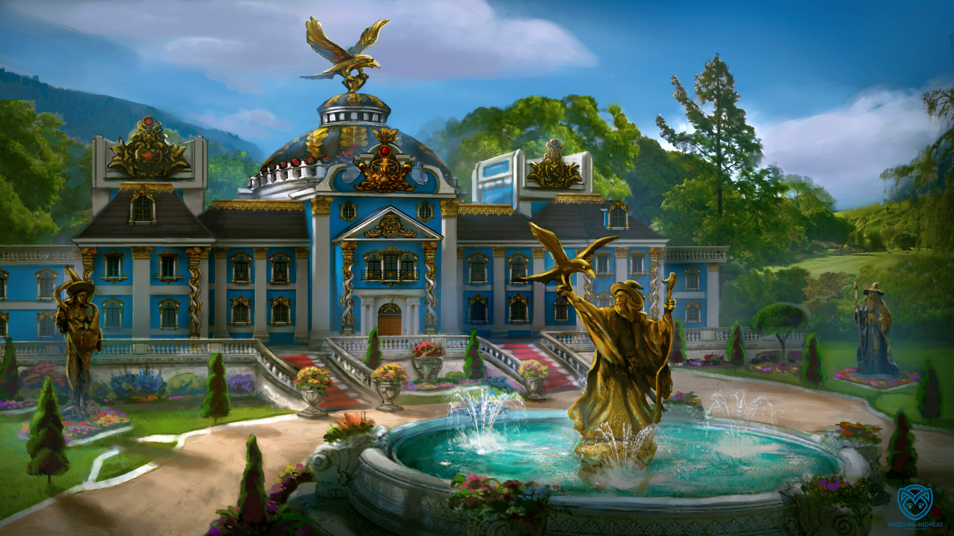 ArtStation - Mystic Manor