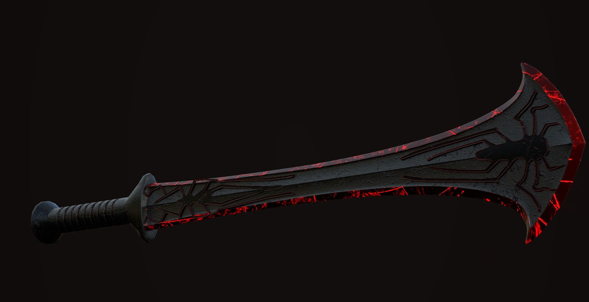 ArtStation - Arachnid sword.