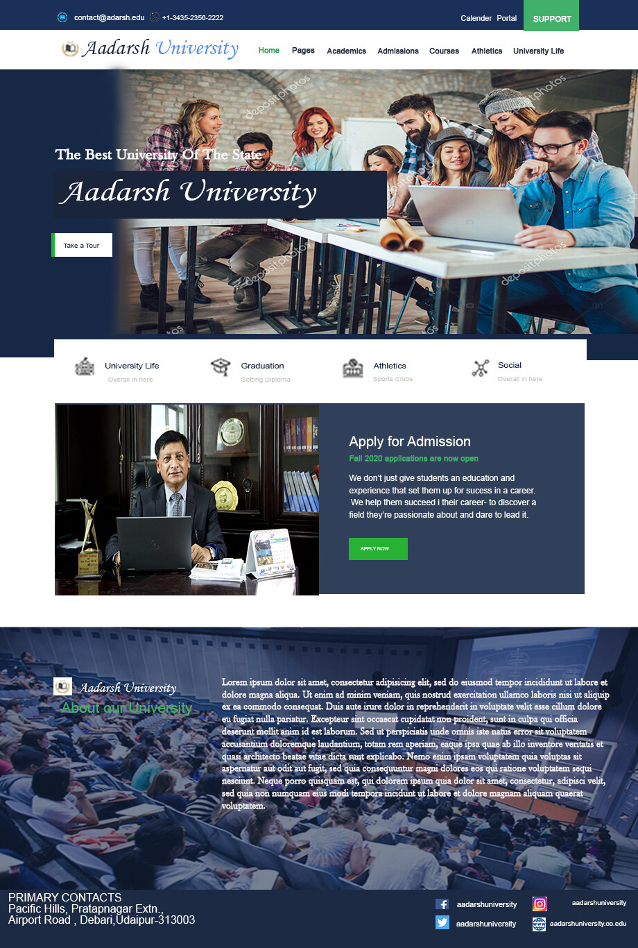 ArtStation - Collage_Webpage_Design