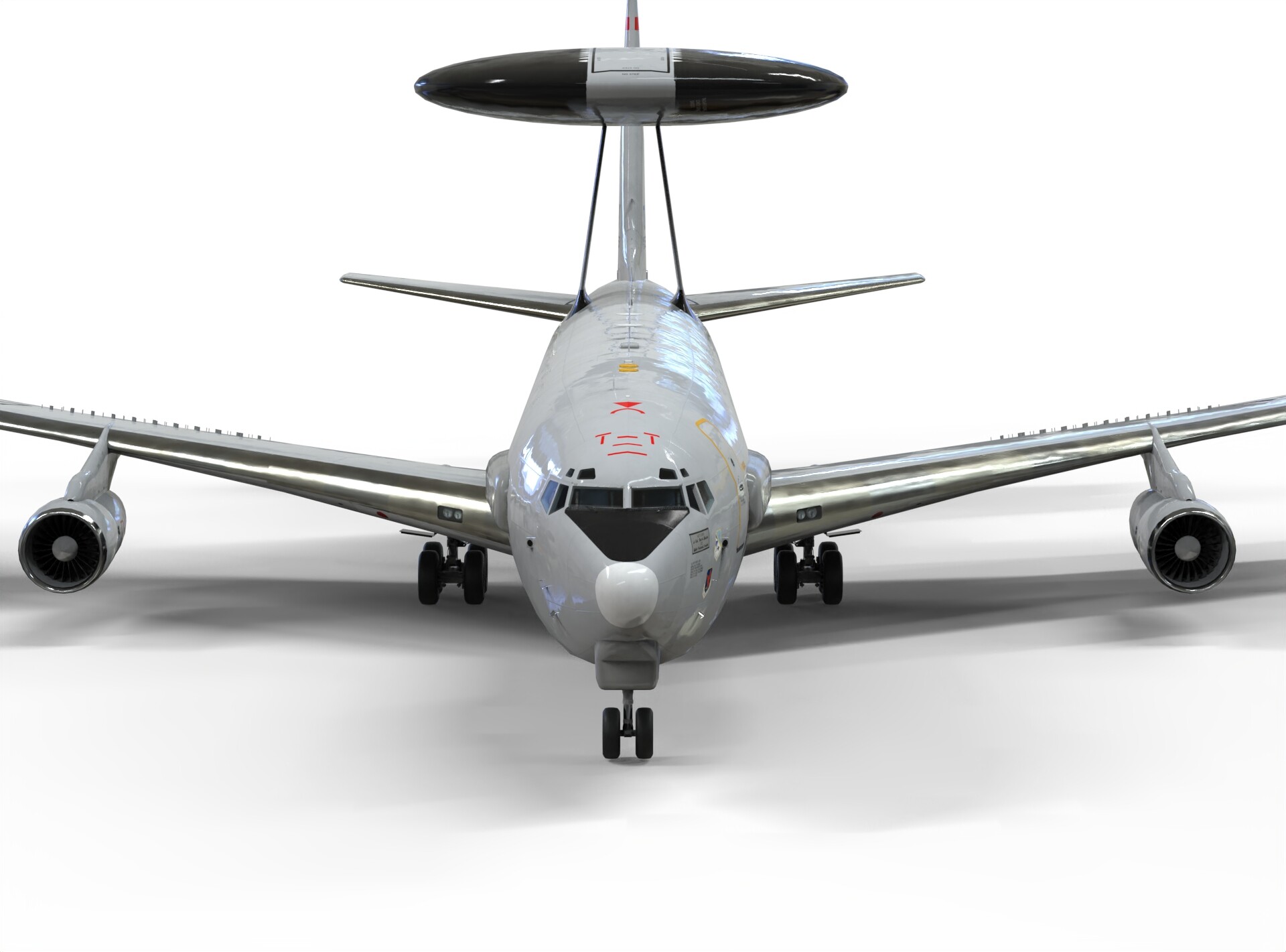 Tim Samedov - Boeing E-3 Sentry AWACS 3D model