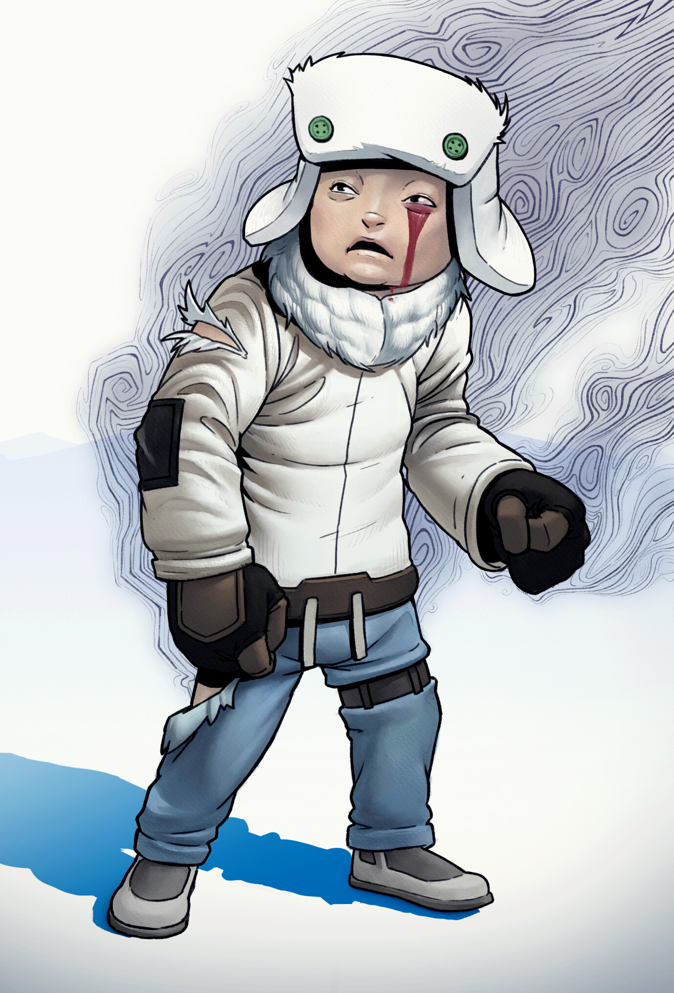 ArtStation - Snow kid