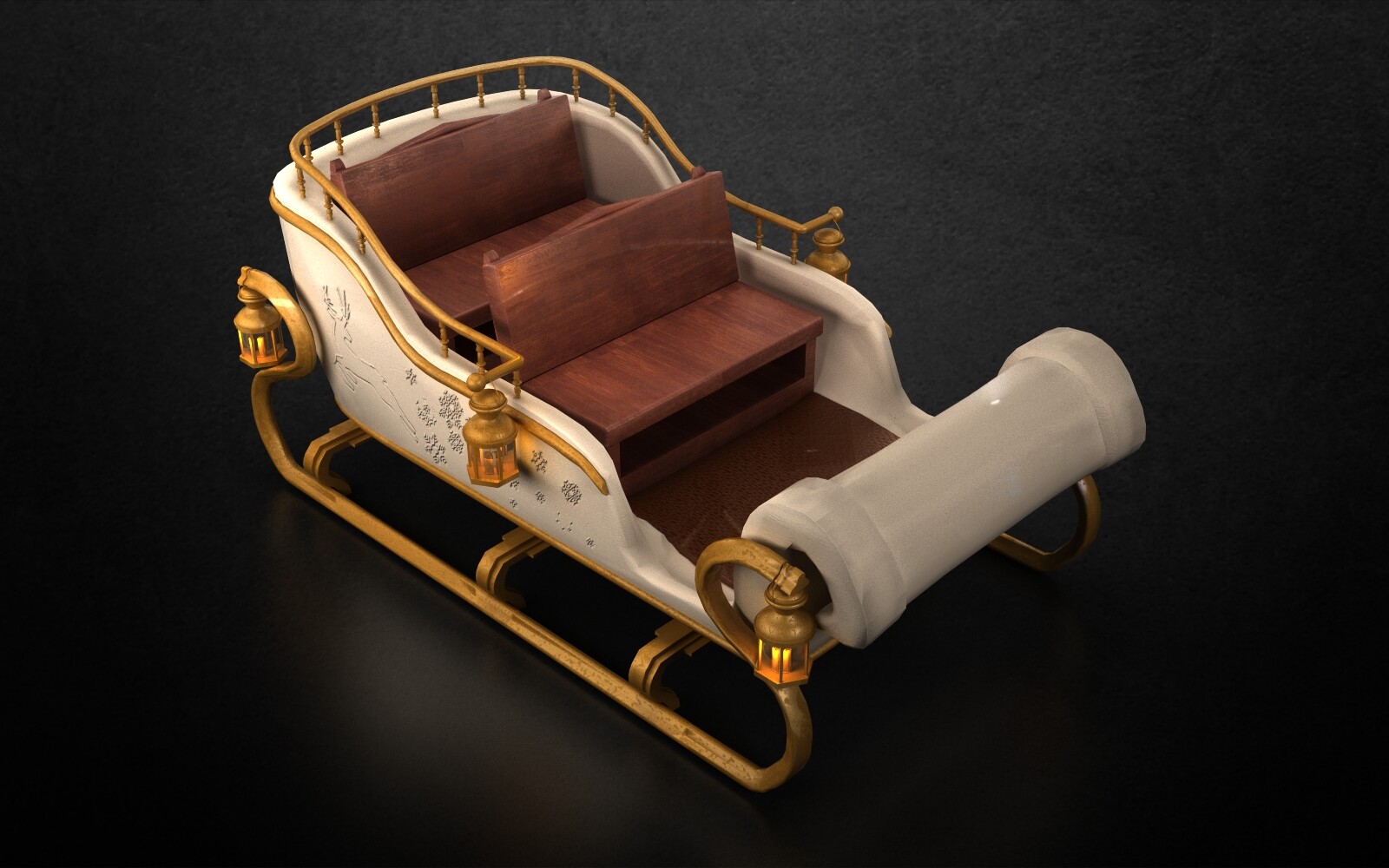 ArtStation - Santa's Sleigh #1