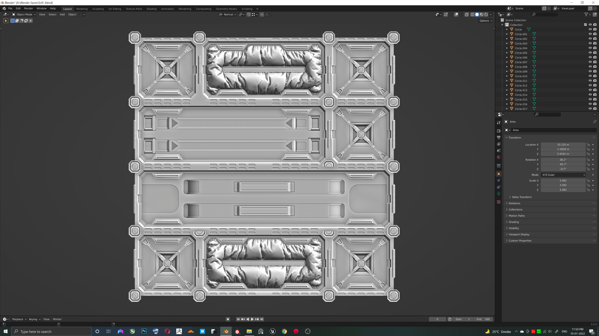 ArtStation - Sci-Fi Trim Sheet