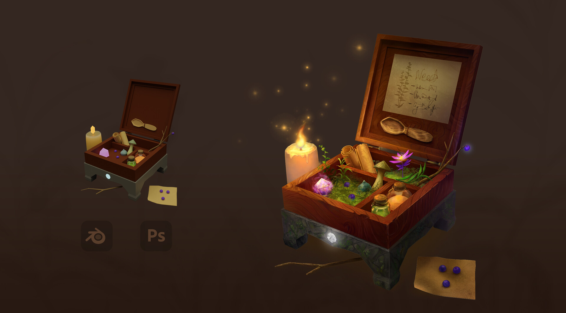 ArtStation - magic box