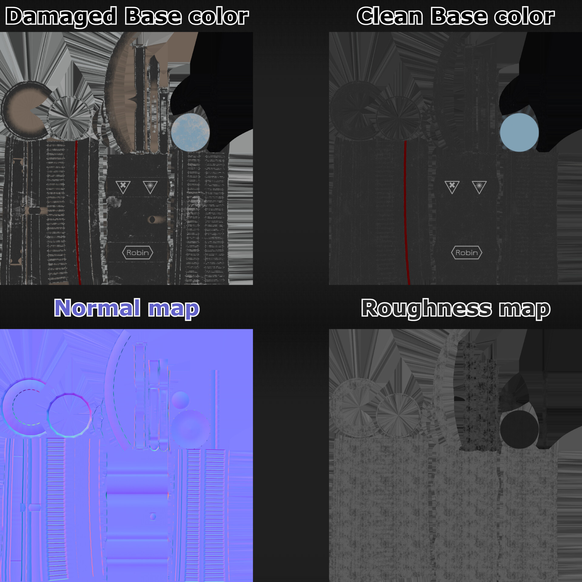 Flashlight Texture Map