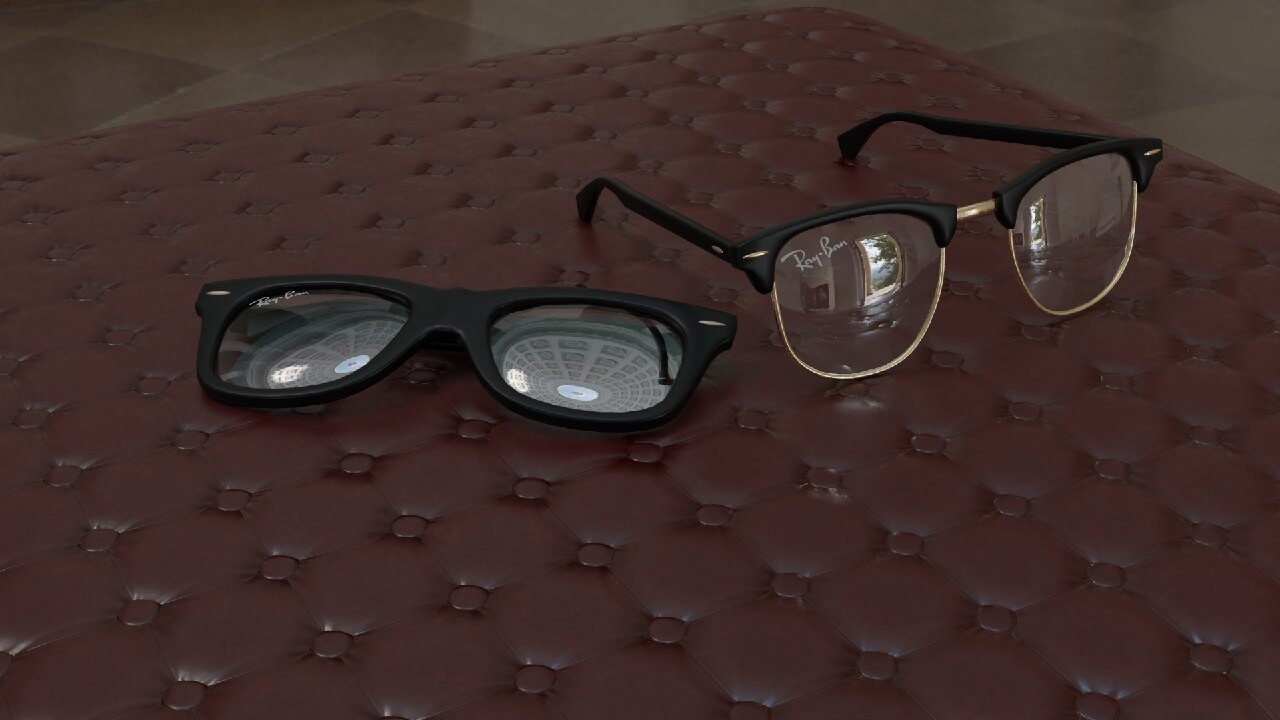 ArtStation - Glasses Ray Ban